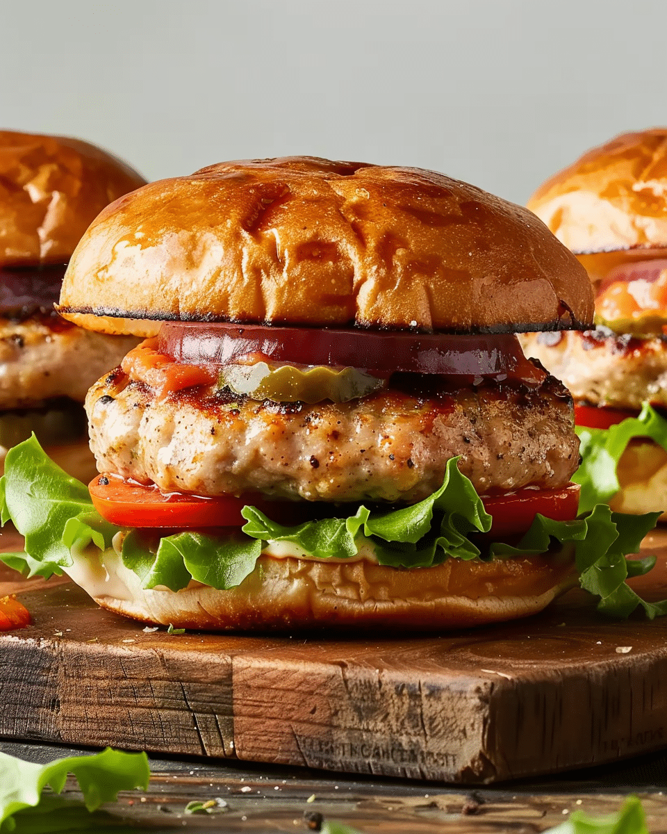 Turkey Burgers - Julia Meals