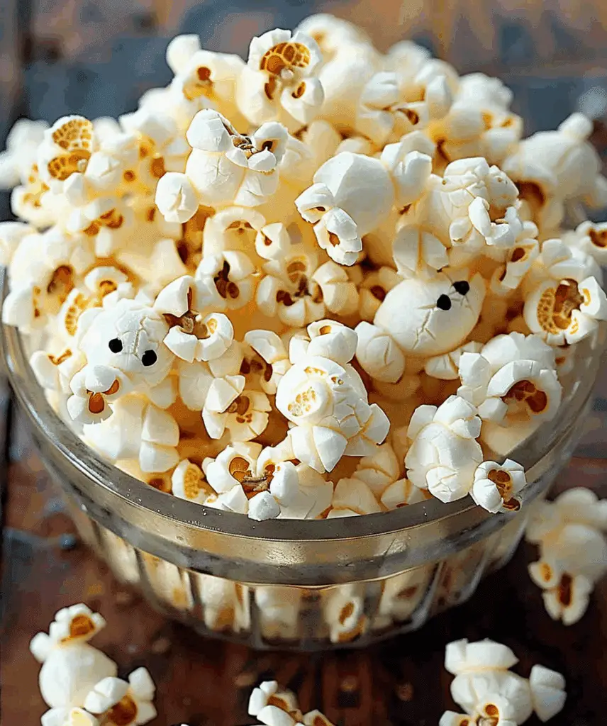 “Ghost” Popcorn - Julia Meals