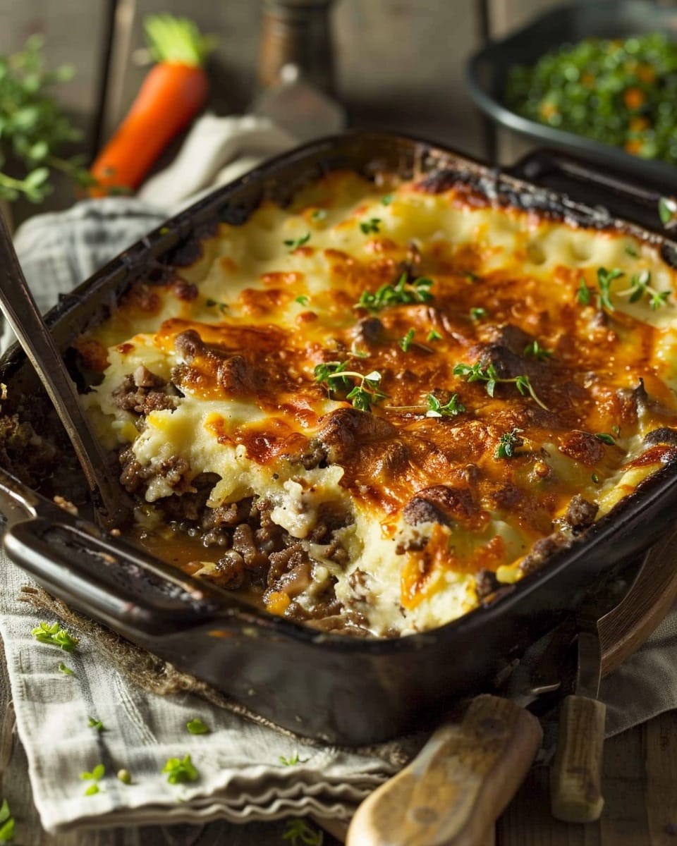 Amish Hamburger Steak Bake - Julia Meals
