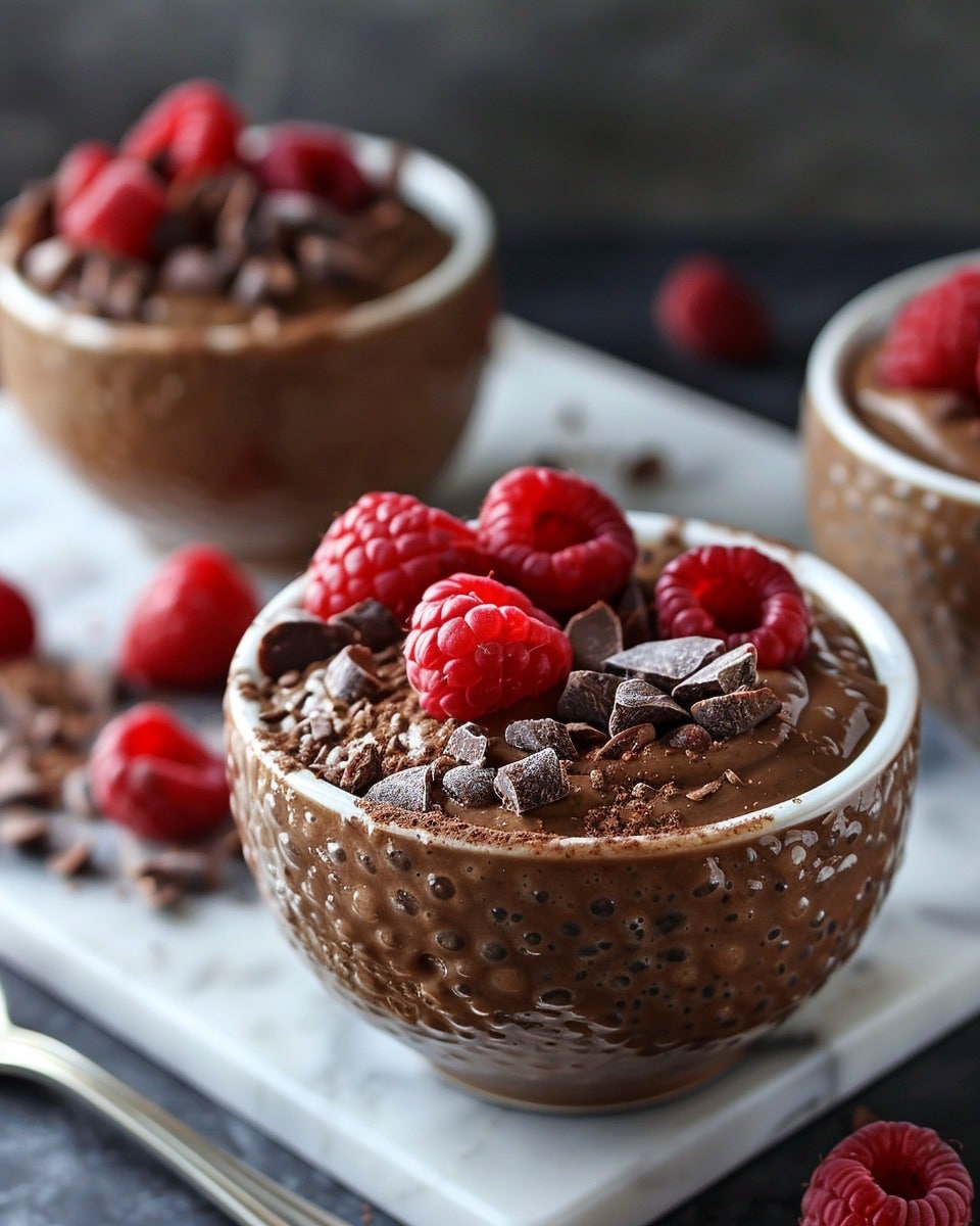 High-Protein Chocolate Peanut Butter Chia Seed Pudding - Julia Meals
